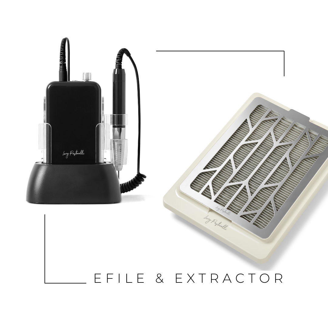 LP Dust Extractor & LP eFile | Professional Nail Tech Equipment | Lucy ...