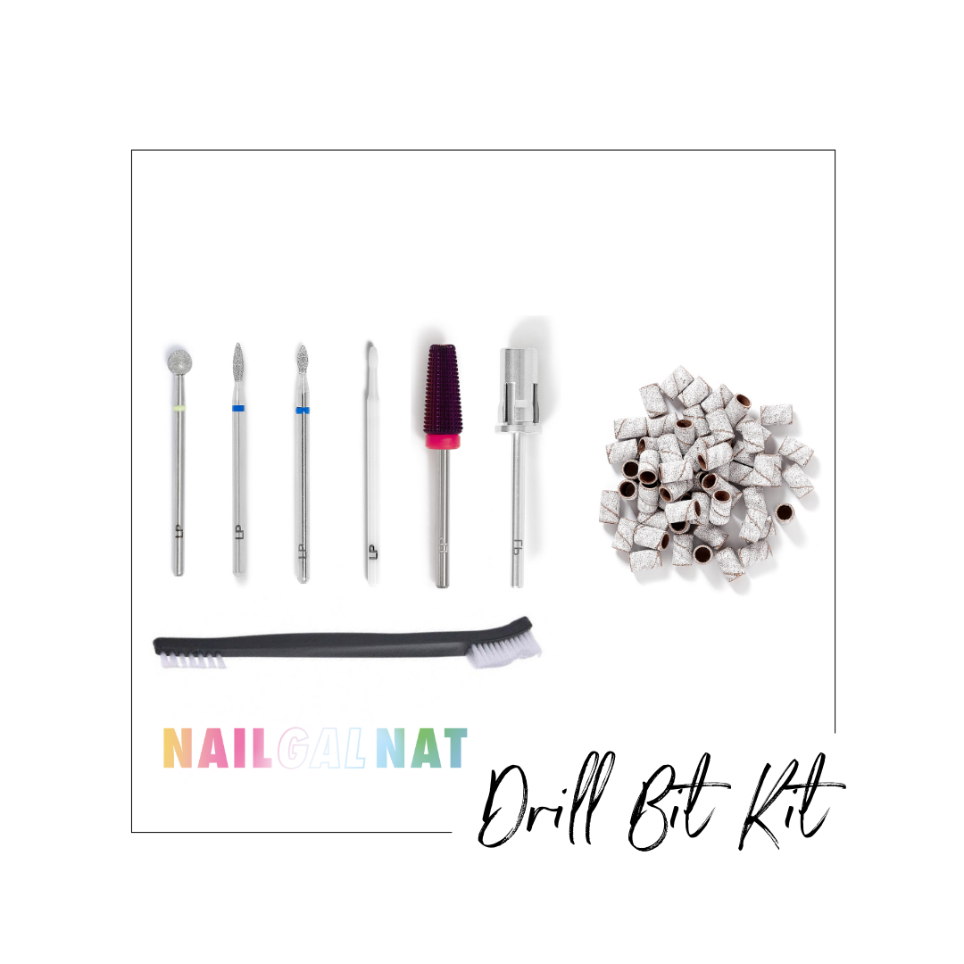 Nail Gal Nat LP Drill BIt Kit | Lucy Pastorelli – LP Nails