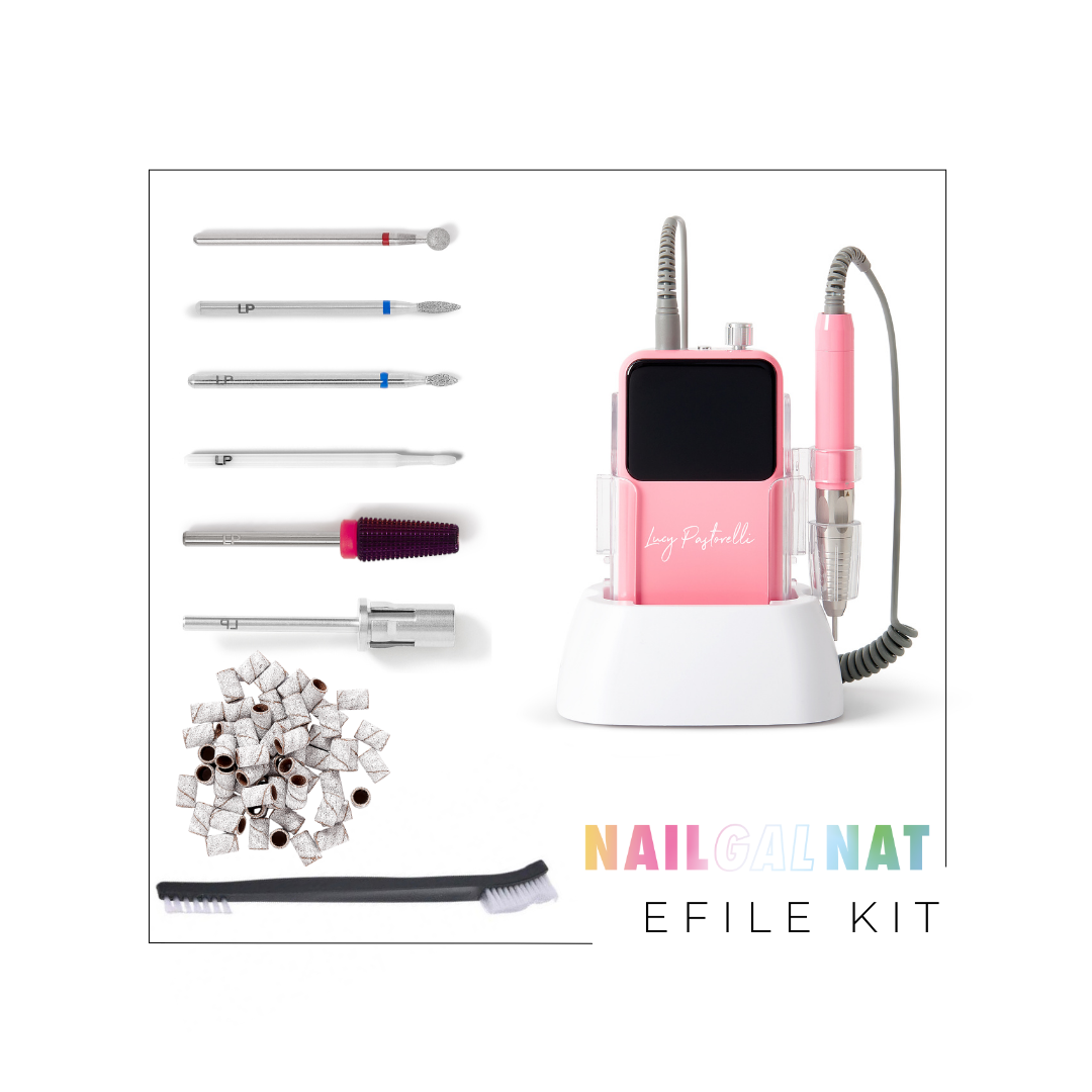 Nail Gal Nat x LP eFile Kit | Lucy Pastorelli – LP Nails