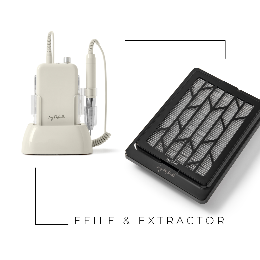 LP Dust Extractor & LP eFile | Professional Nail Tech Equipment | Lucy ...