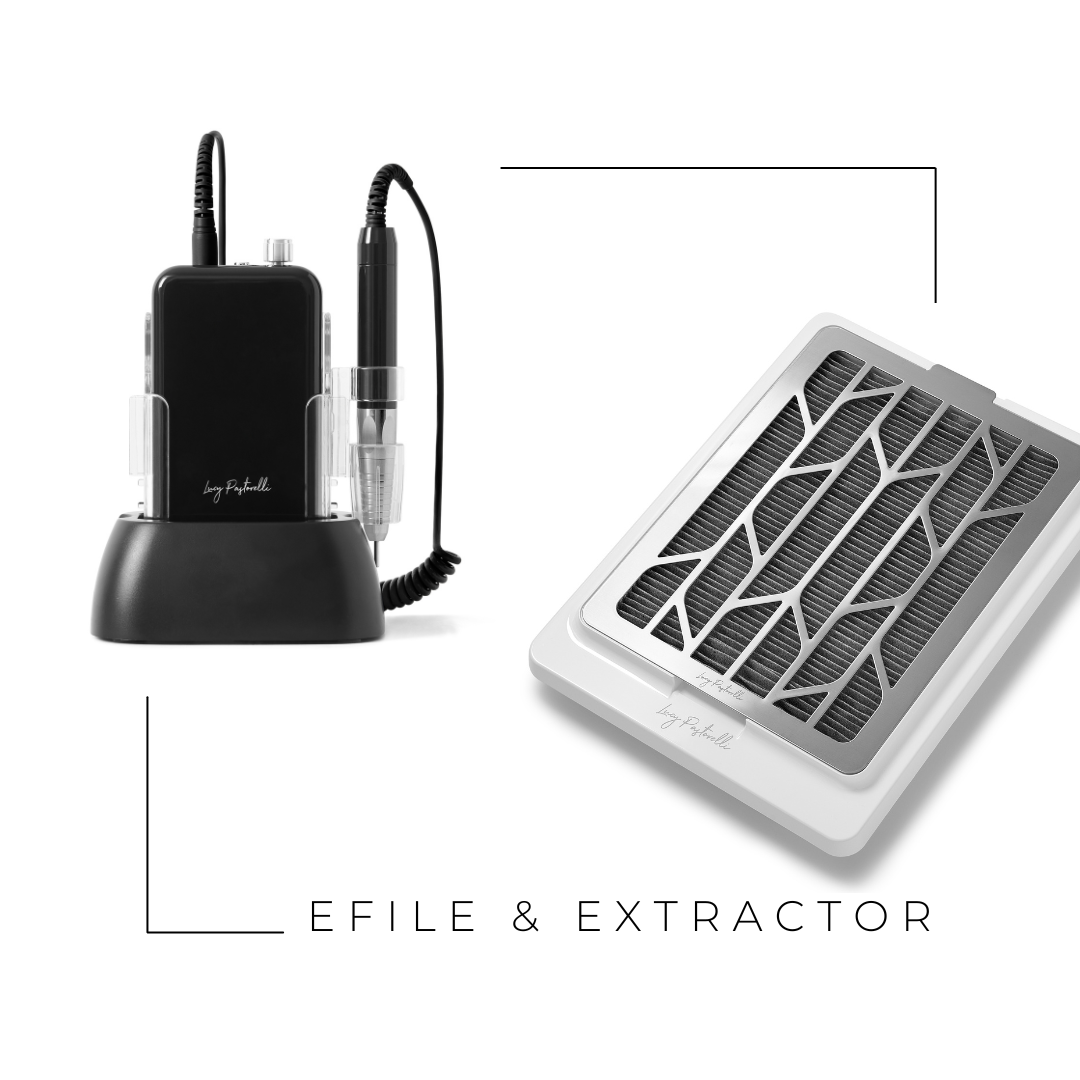 LP Dust Extractor & LP eFile | Professional Nail Tech Equipment | Lucy ...